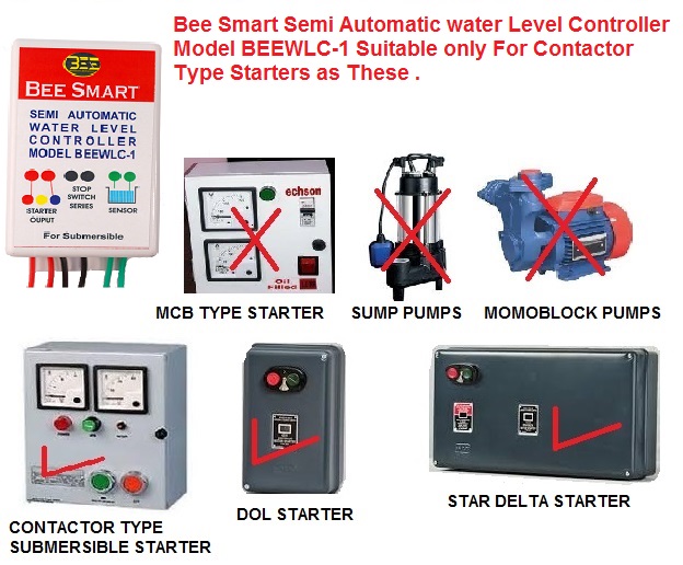 Bee Smart Semi Automatic Water Level Controller Model BEEWLC-1 for ...